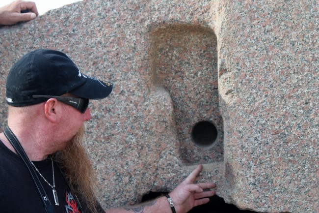 Lost Ancient Technology Of Egypt: Curious Drill Holes In Stone - Hidden ...