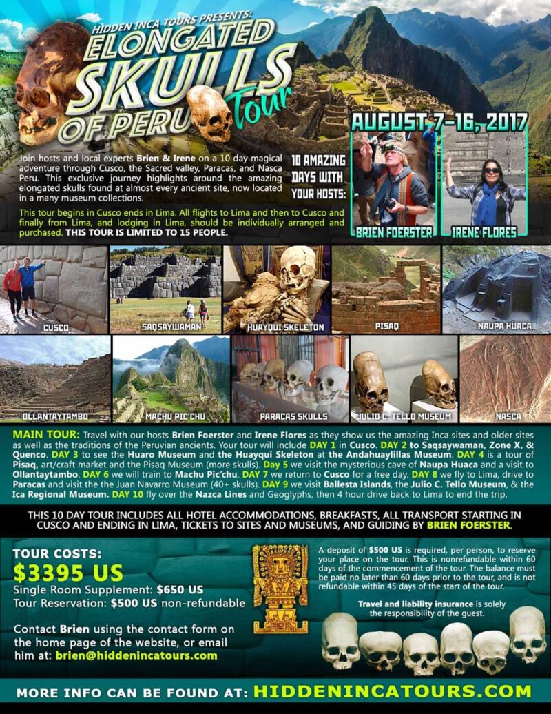 The Most Amazing Paracas Elongated Skull Found So Far; New Born Baby ...