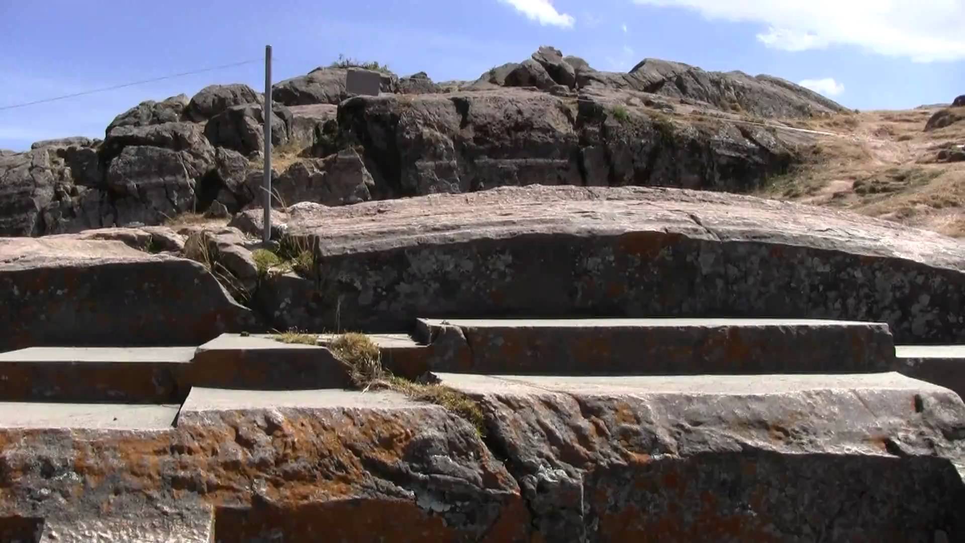Carved Inca Royal Thrones Which Point To The Sacred Mountain - Hidden ...