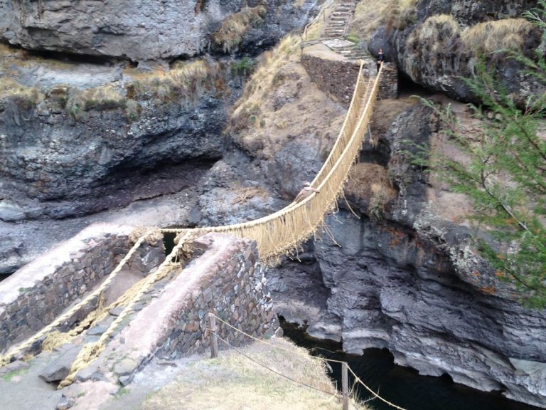 Search For The Last Inca Rope Suspension Bridge In Peru - Hidden Inca Tours