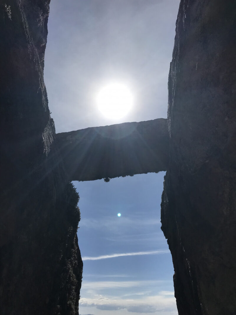 Ancient Solar Calendar At Lake Titicaca In Bolivia: Horca Del Inca ...