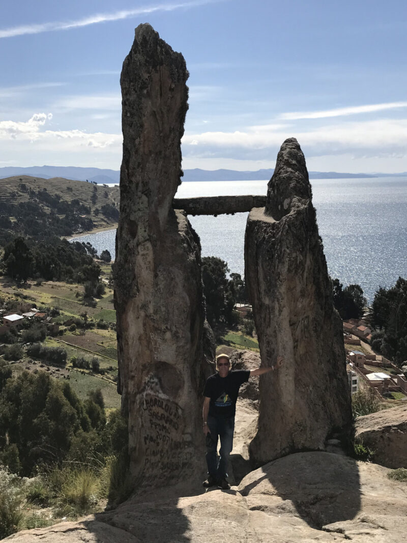 Ancient Solar Calendar At Lake Titicaca In Bolivia: Horca Del Inca ...