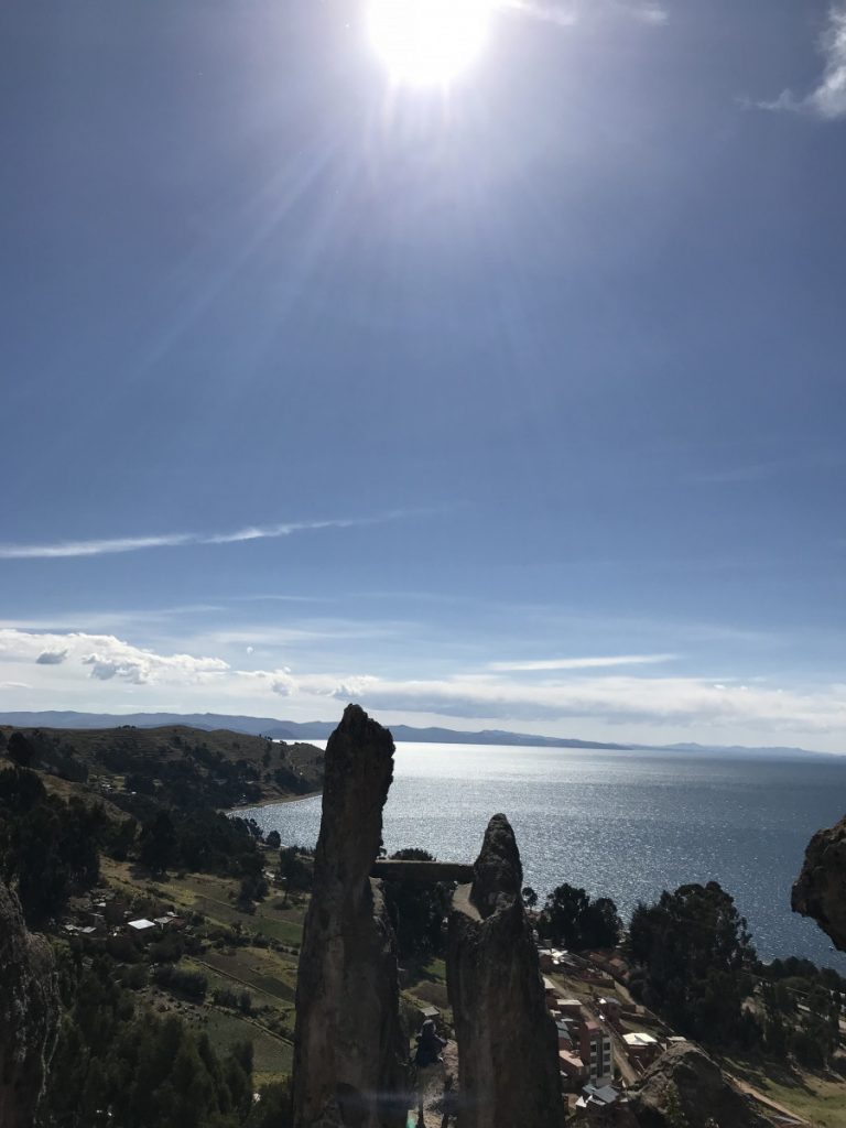 Ancient Solar Calendar At Lake Titicaca In Bolivia: Horca Del Inca ...