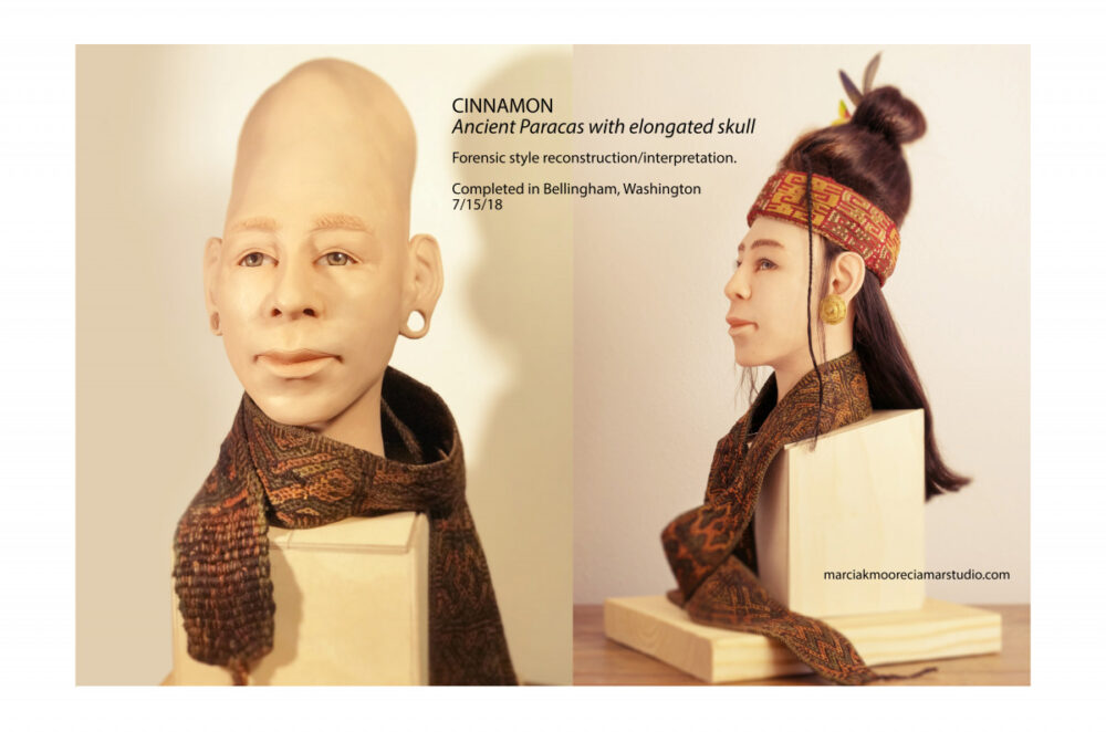 Paracas Elongated Skulls Of Peru: Amazing Facial Reconstruction Work By ...