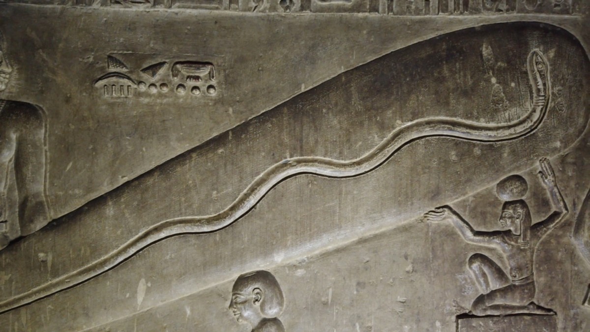 The Temple Of Hathor And Mysterious Ancient "Light Bulbs" At Dendara In ...